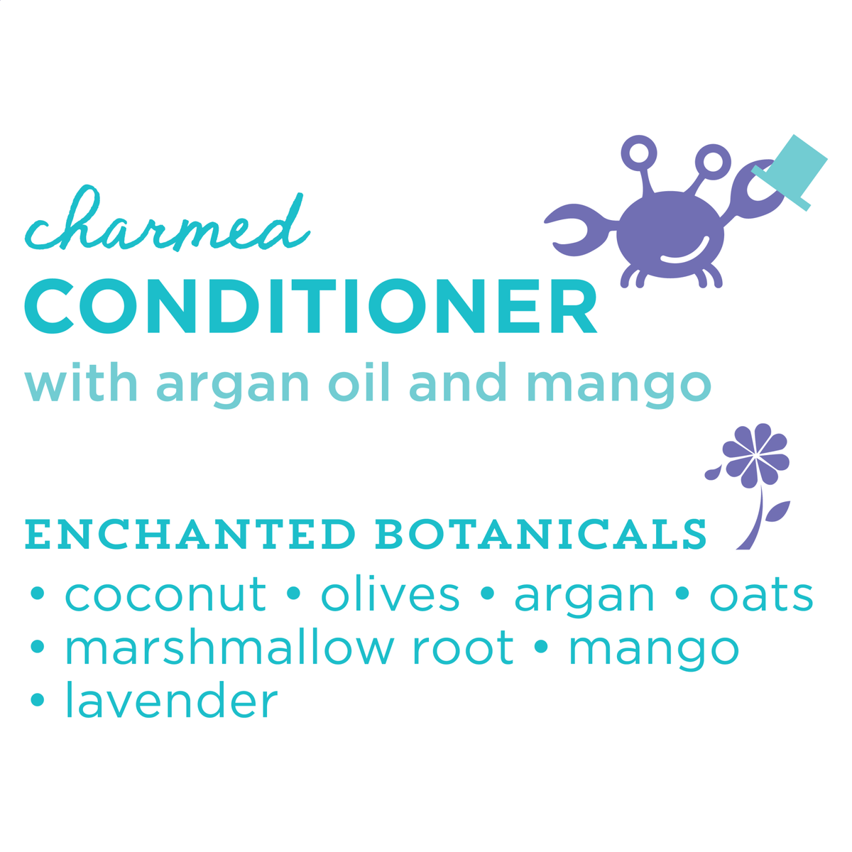 Charmed Conditioner - with Argan Oil and Mango Butter, 33.8 oz
