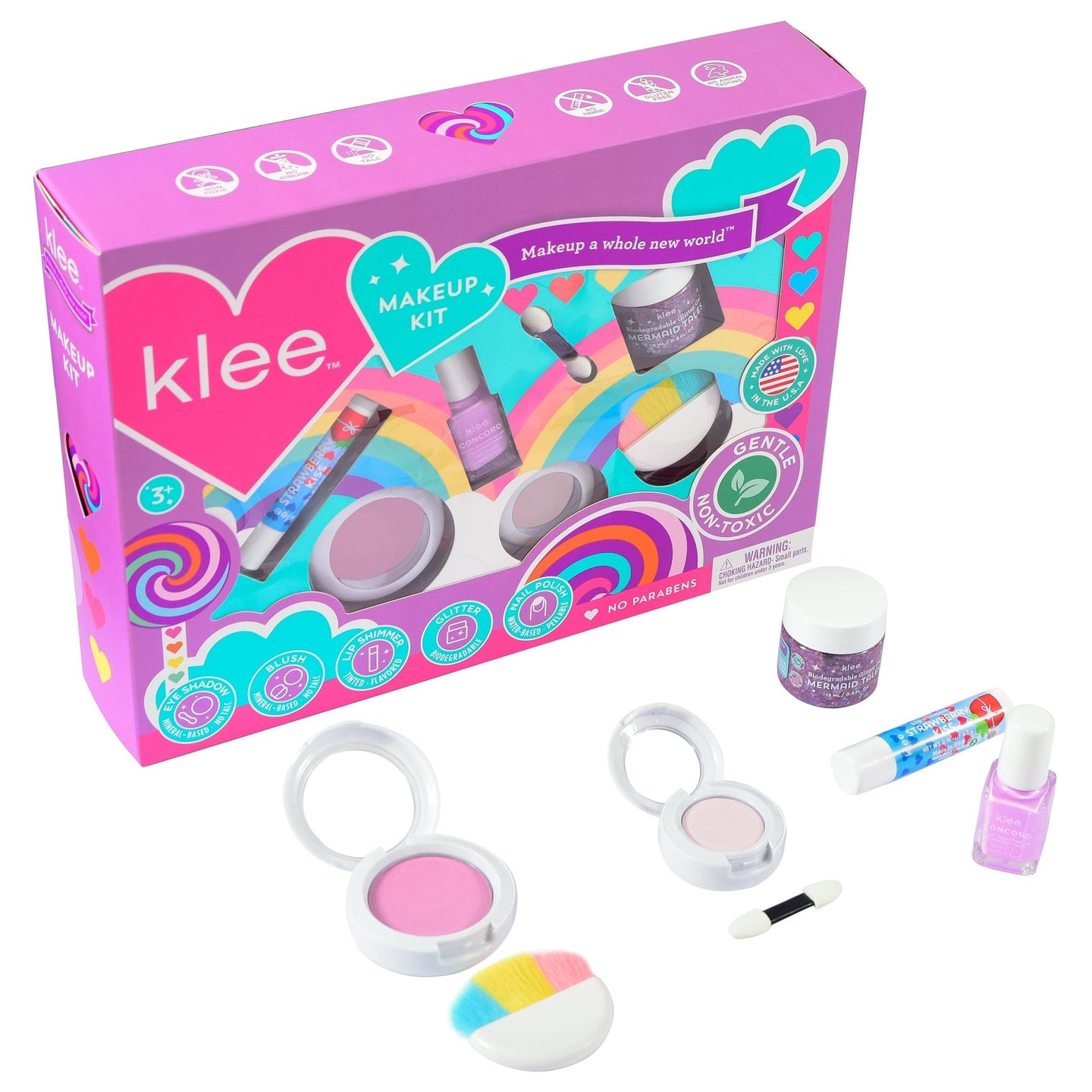 Klee Naturals Mineral Makeup - Non-Toxic Cosmetics for Kids and Tweens