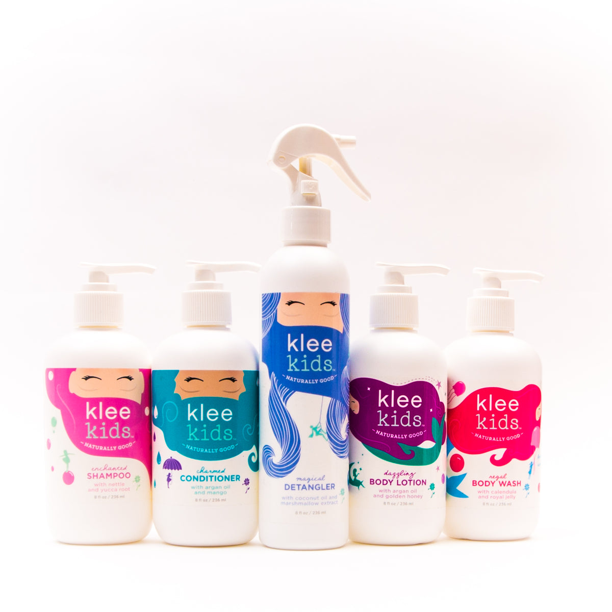 Klee Kids Charmed Conditioner with Argan Oil and Mango Butter, 8 oz ...